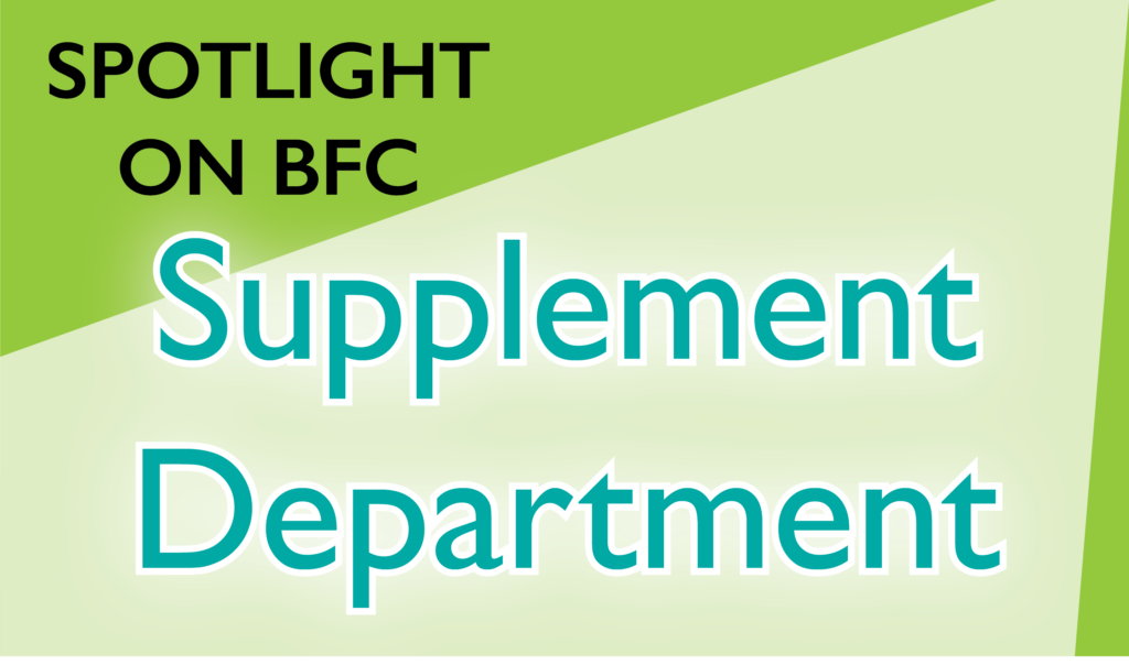 Spotlight on BFC Supplement Department | Brattleboro Food Co-op